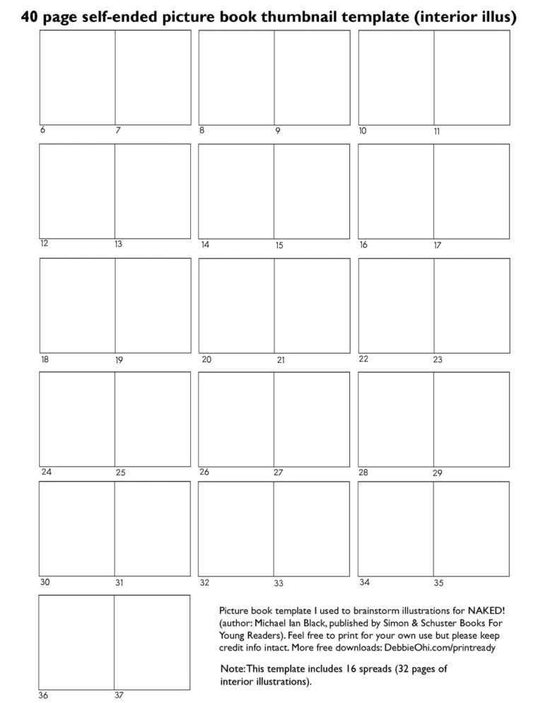 Templates For Book Creators - Debbie Ridpath Ohi