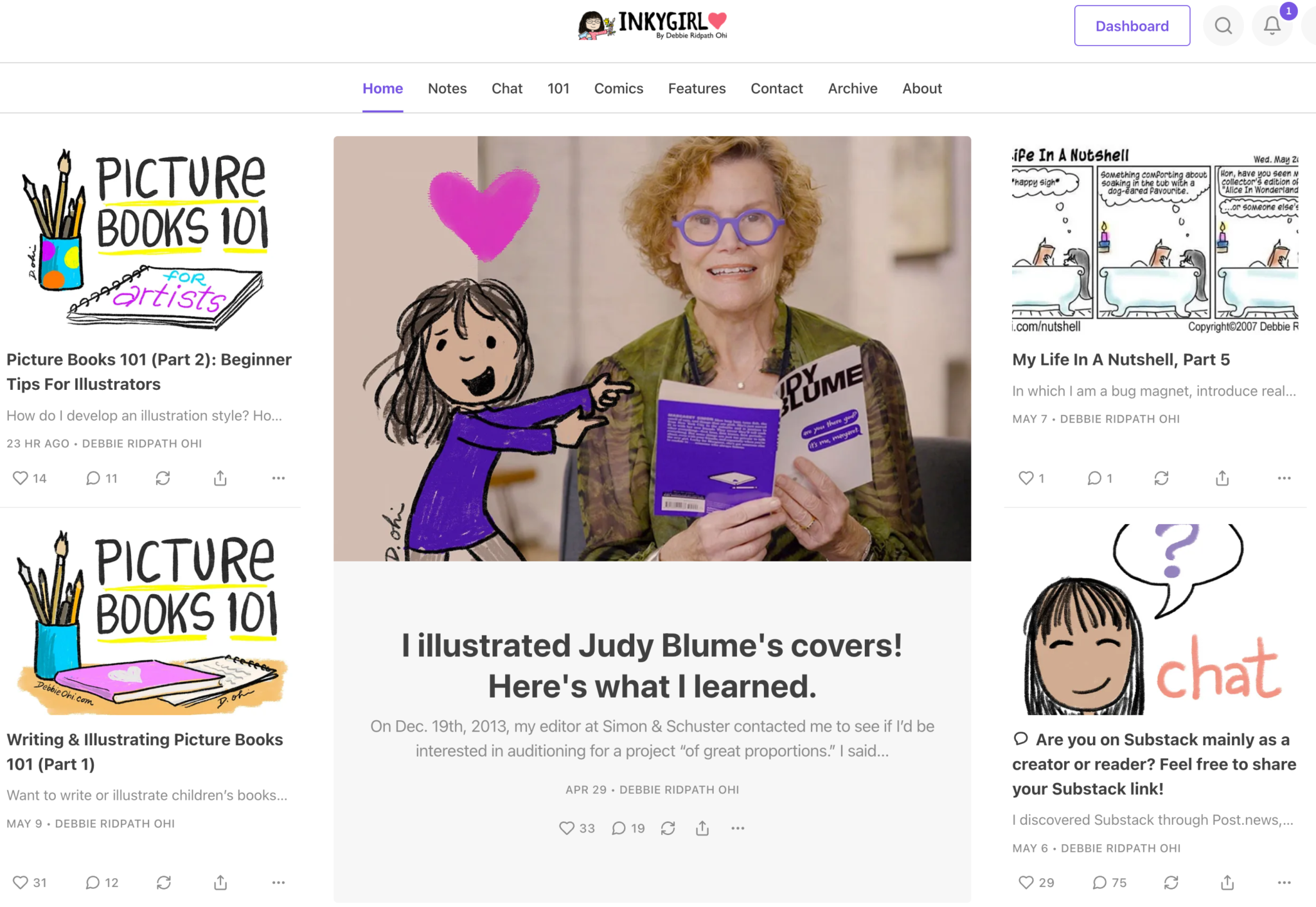 Debbie Ridpath Ohi - Children's Book Author & Illustrator